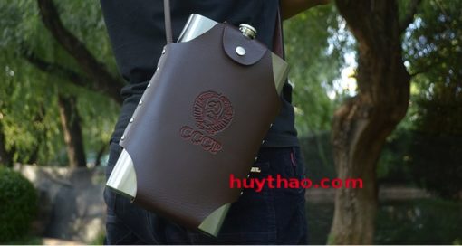 Bình đựng rượu inox Hip Flask CCCP 64 oz (2 lít) - Shop Huy Thao